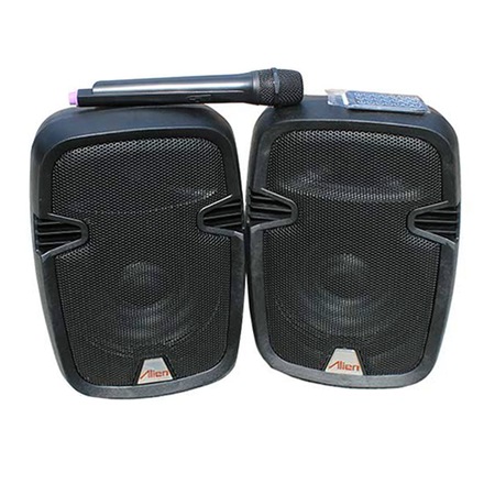 2 Boxe cu microfon wireless 2108 Alien - eMAG.ro