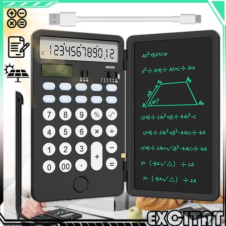 Calculator stiintific, Excitat®, Cu tableta pentru scris si creion ...