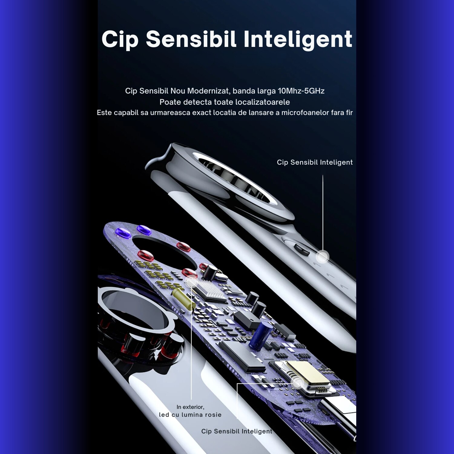 Detector aparate spionaj, EJ PRODUCTS, model AK470, detecteaza camere ...