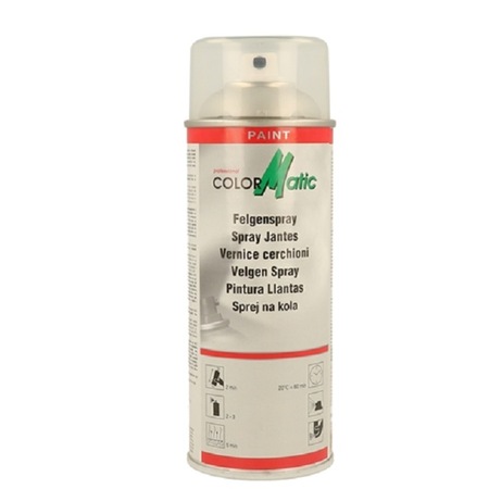 Spray vopsea pentru jante Colormatic Wheel Spray, argintiu SM, 400 ml ...