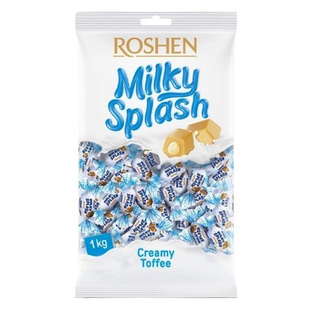 Caramele cu lapte Roshen Milky Splash, punga 1 kg - eMAG.ro