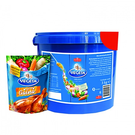 Pachet Concentrat de Legume 3 Kg + Gaina 400 g, Vegeta - eMAG.ro