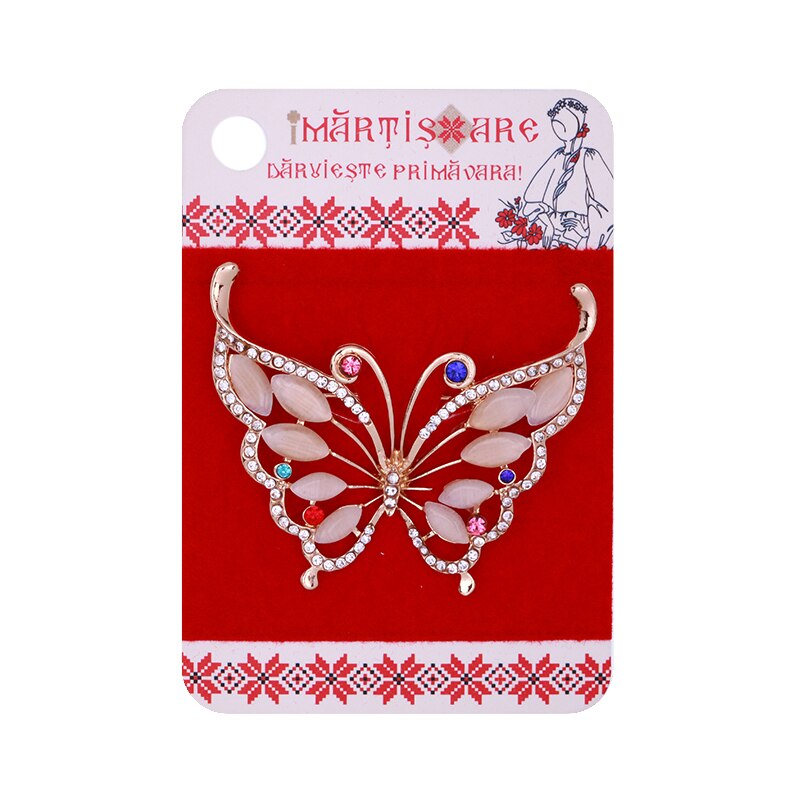 Martisor Brosa Contur Fluture Supradimensionat - eMAG.ro