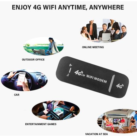 Router wireless, USB, 150Mbps, SIM, Negru - eMAG.ro