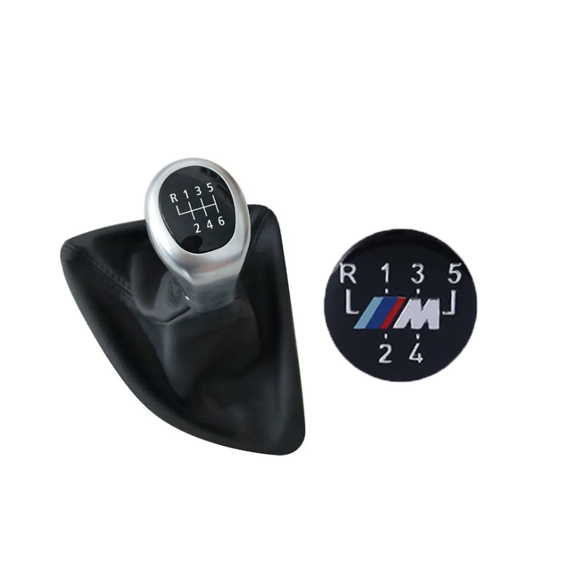 Топка за скоростен лост с маншон, BMW M-POWER 5 6 7 E39 E60 E61 E63 E38, Черен - eMAG.bg