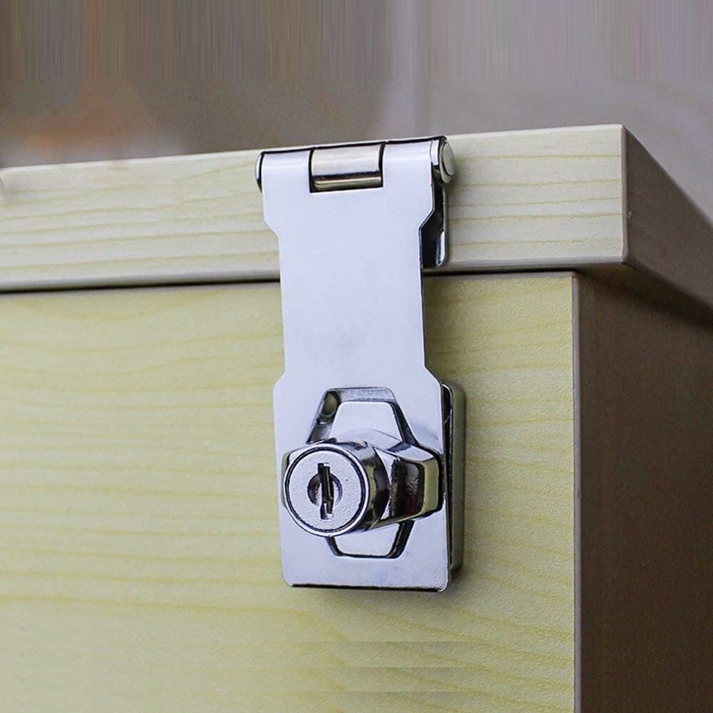 Broasca cu cheie, JUP, Otel, Pentru usa, Dulap, 15 x 4 cm, Gri - eMAG.ro