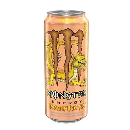 Bautura Energizanta, Monster Dragon Ice Tea Peach Brasil, 473ml - eMAG.ro