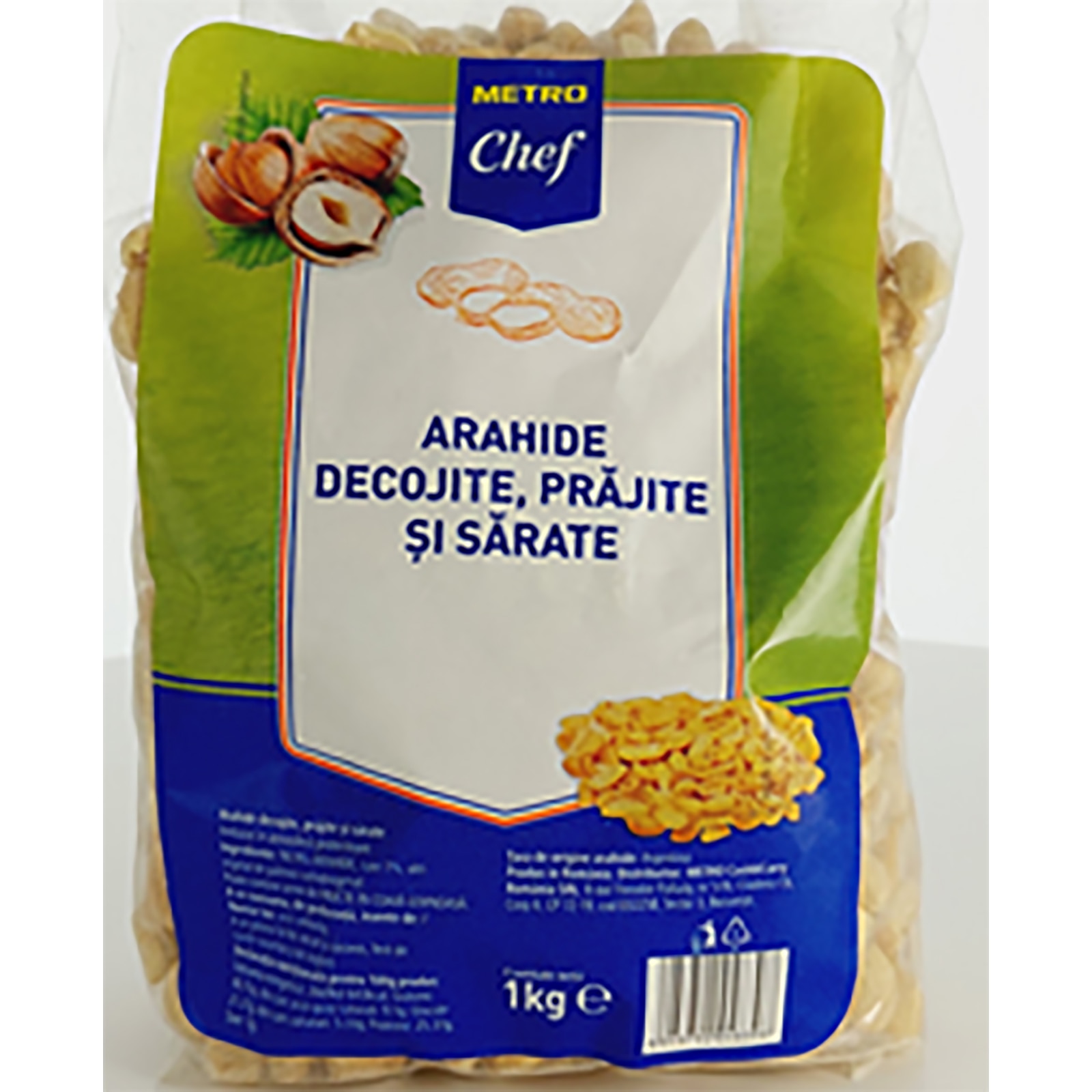Arahide decojite Prajite 1 Kg, Metro Chef - eMAG.ro
