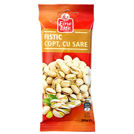 Fistic Prajit 5buc x 50 g, Fine Life - eMAG.ro