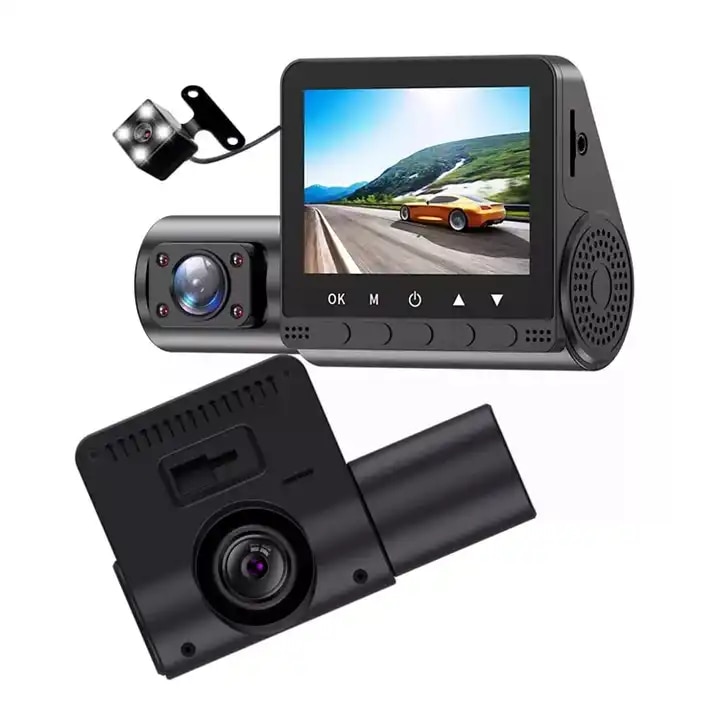 Camera auto OCVITEH ® C4 camera frontala + interior+ marsarier display ...