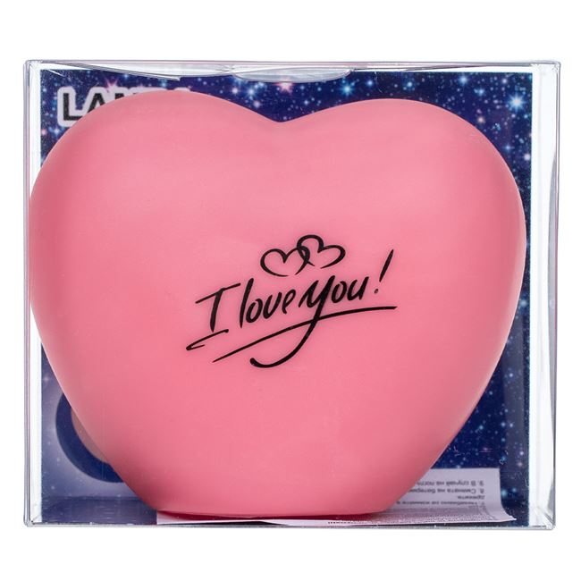 Lampa de Veghe Inima, Roz, 10x5x8.5cm - eMAG.ro