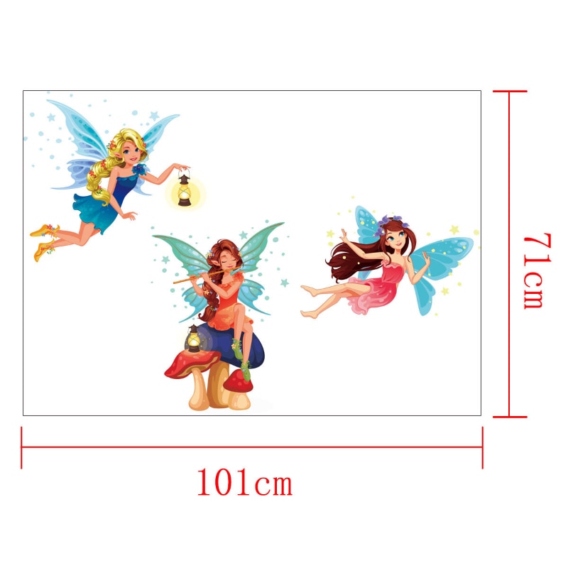 Sticker Decorativ Autoadeziv CCmax, 3 Zane Magice pentru Camera ...