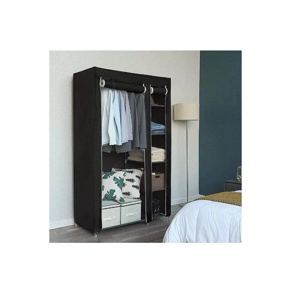 Dulap Din Material Textil, AT PERFORMANCE®, depozitare haine/105X45X170 ...