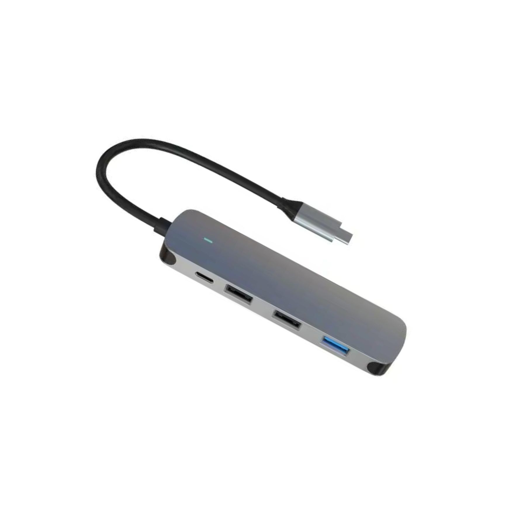 Zimmo® 6 az 1-ben USB Adapter Hub, UBS Type-C bemenet, HDMI bemenet 4k ...