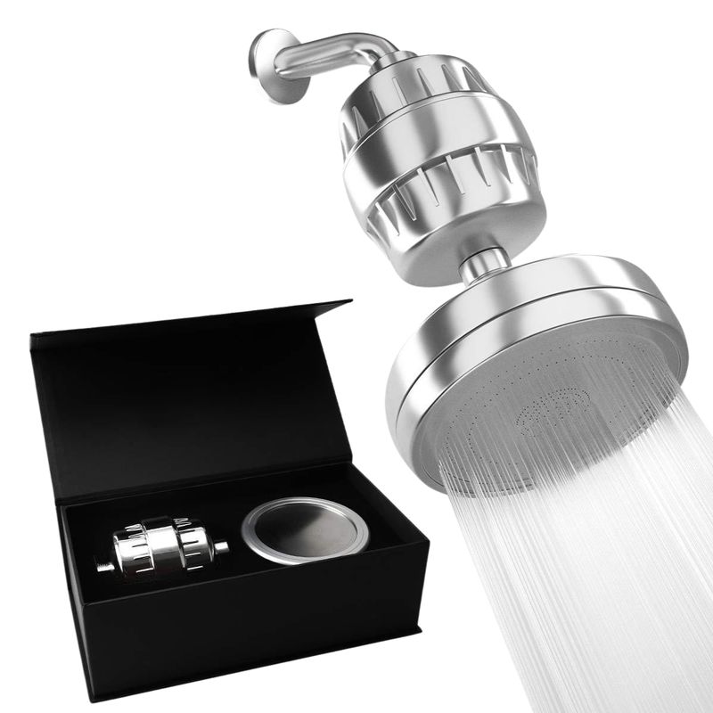 Set premium format din Filtru de apa pentru dus cu 25 stagii de ...