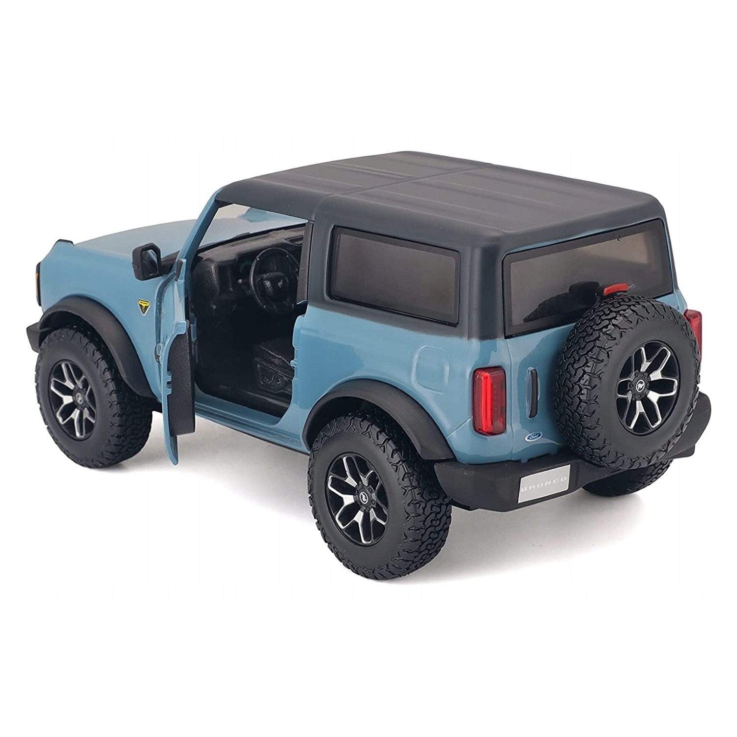 Masina de jucarie Ford Bronco Badlands 2021, Maisto, Metal, Albastru, 3 ...