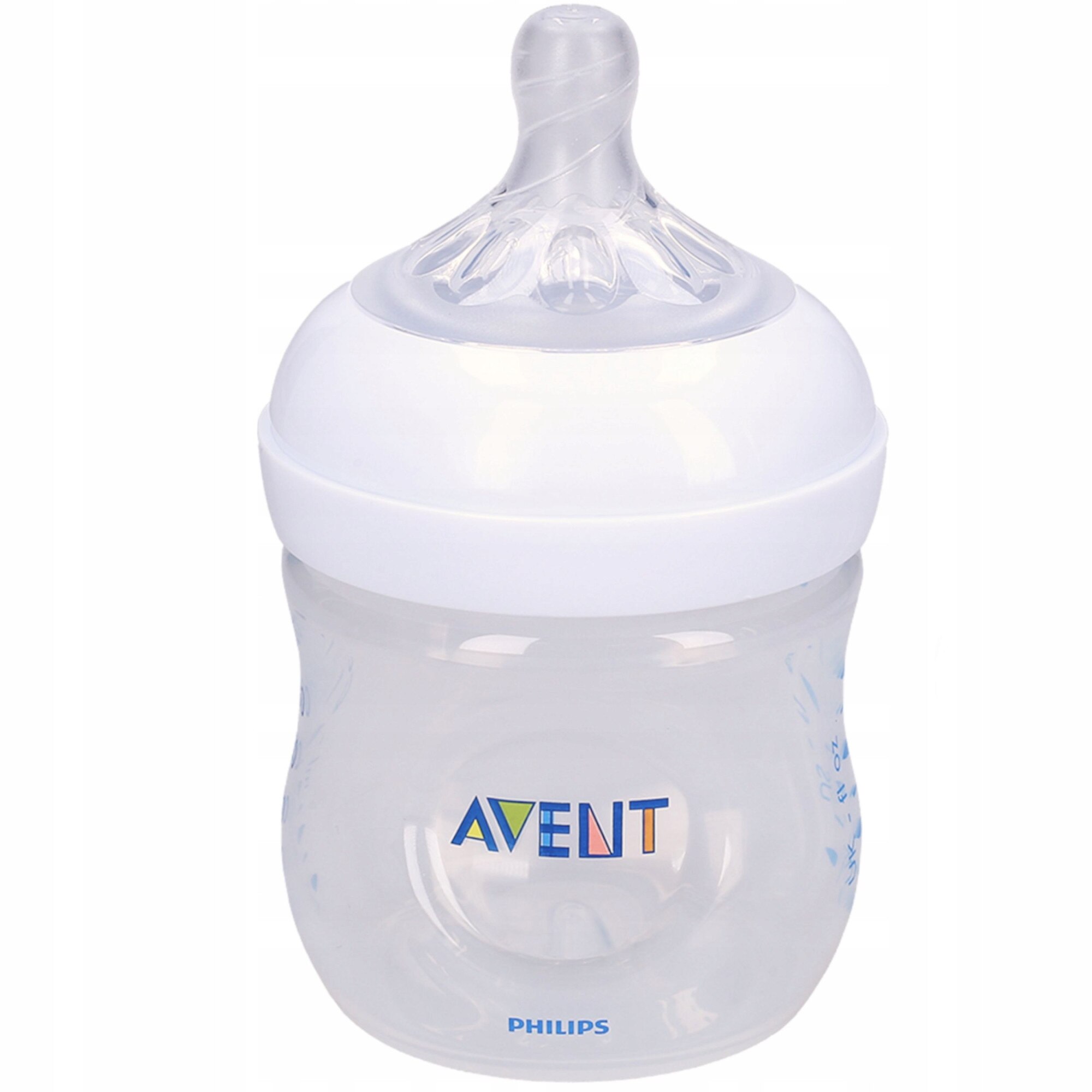 Set 2 capete biberon, Philips-AVENT, 6m+, Silicon, Transparent - eMAG.ro