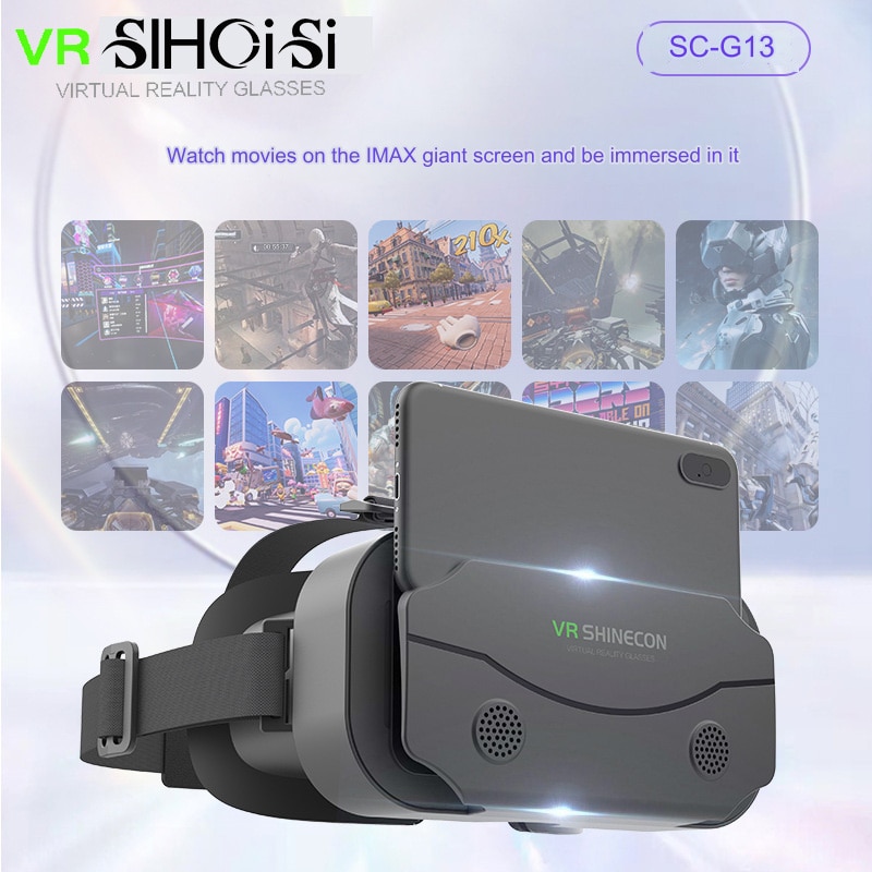 Ochelari VR digitali 3D pentru telefonul mobil, SIHOiSi, 180×91×122mm ...