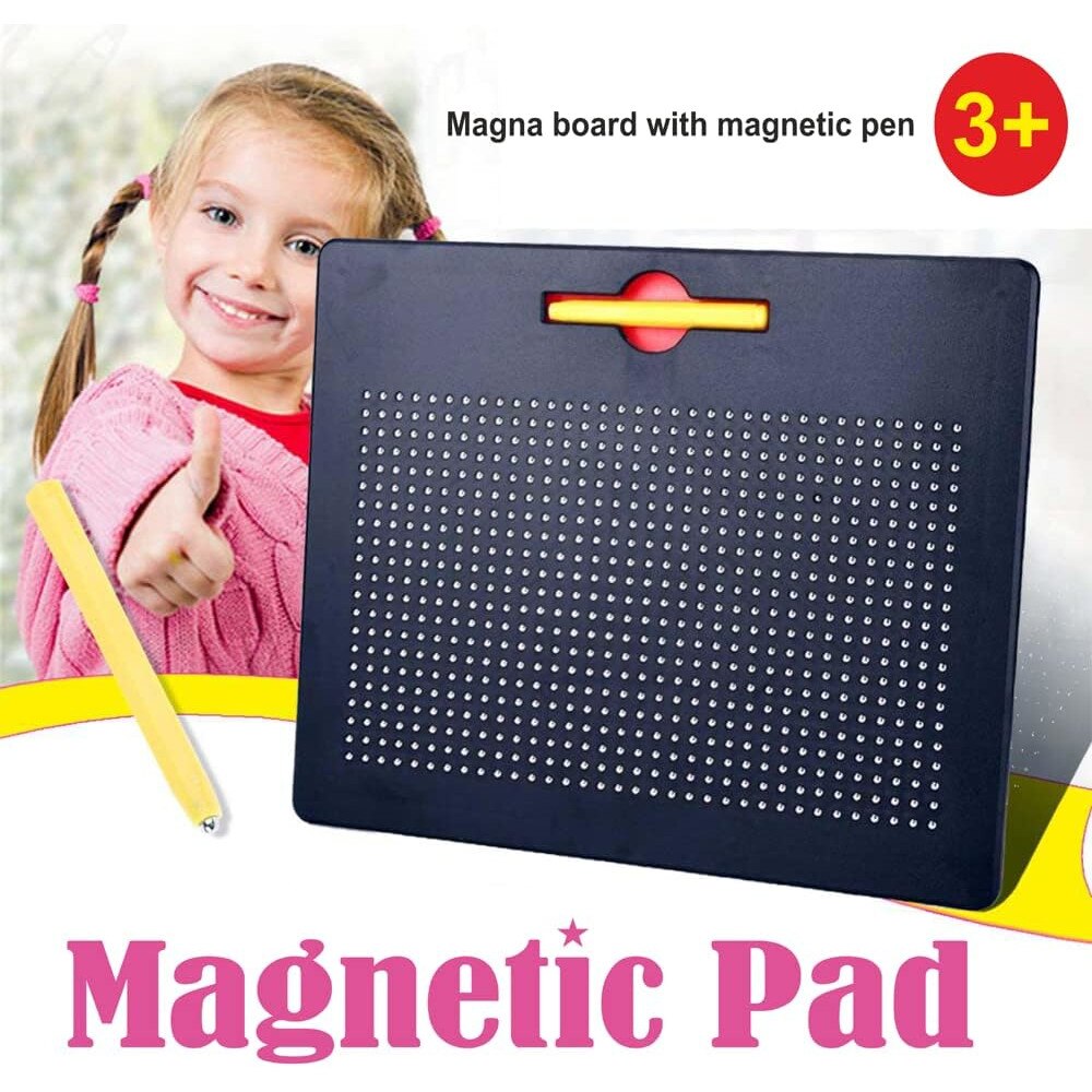 Tabla magnetica educativa, Zola®, neagra, numar de bile 714, plastic si ...