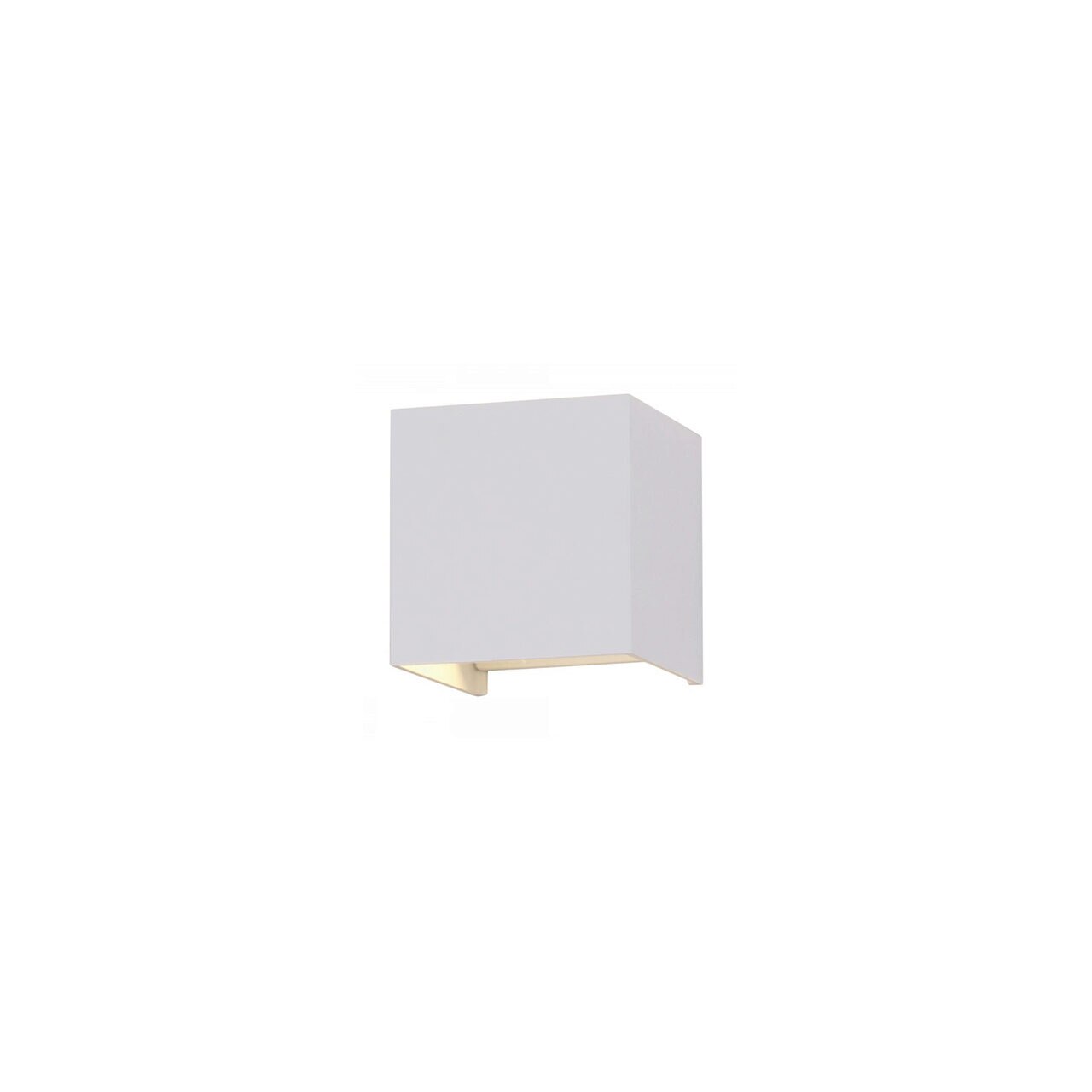 Cube led стенна лампа, 660 lm, 6W, 3000K, 100 x 100 x 100 mm, алуминий ...