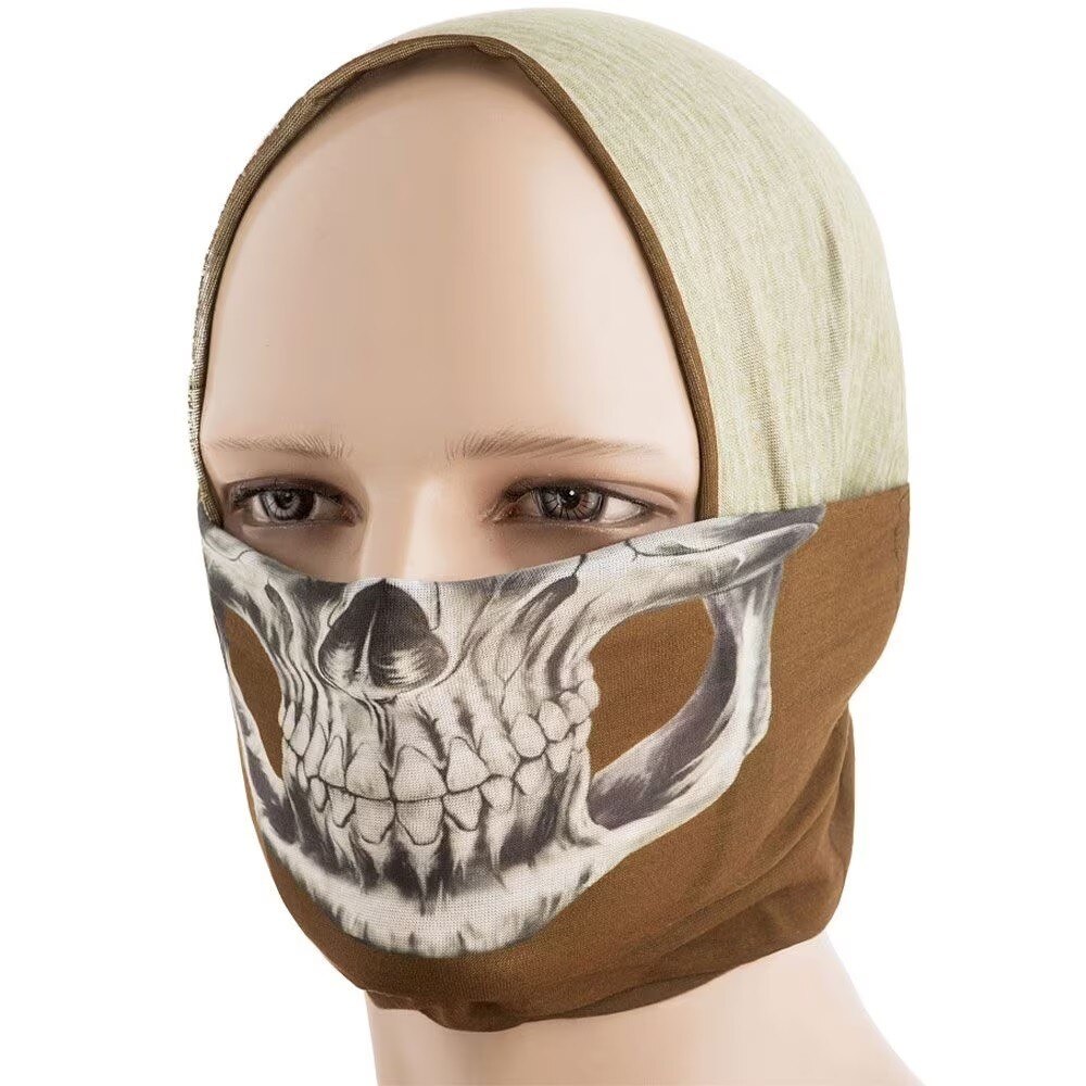Cagula Multifunctionala M-Tac Reaper Skull One size Coyote - eMAG.ro