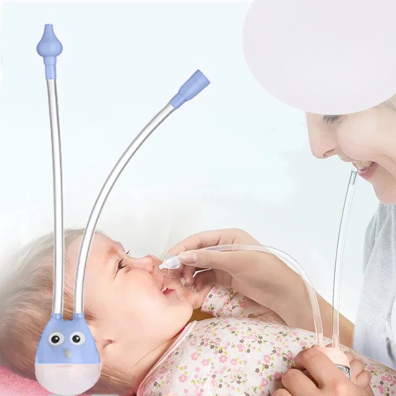 Aspirator nazal bebelusi si copii, 1 x Seringa pentru lavaj nazal, 1 x ...