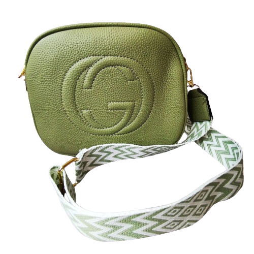 Katonazöld női crossbody táska 25x20 cm - eMAG.hu