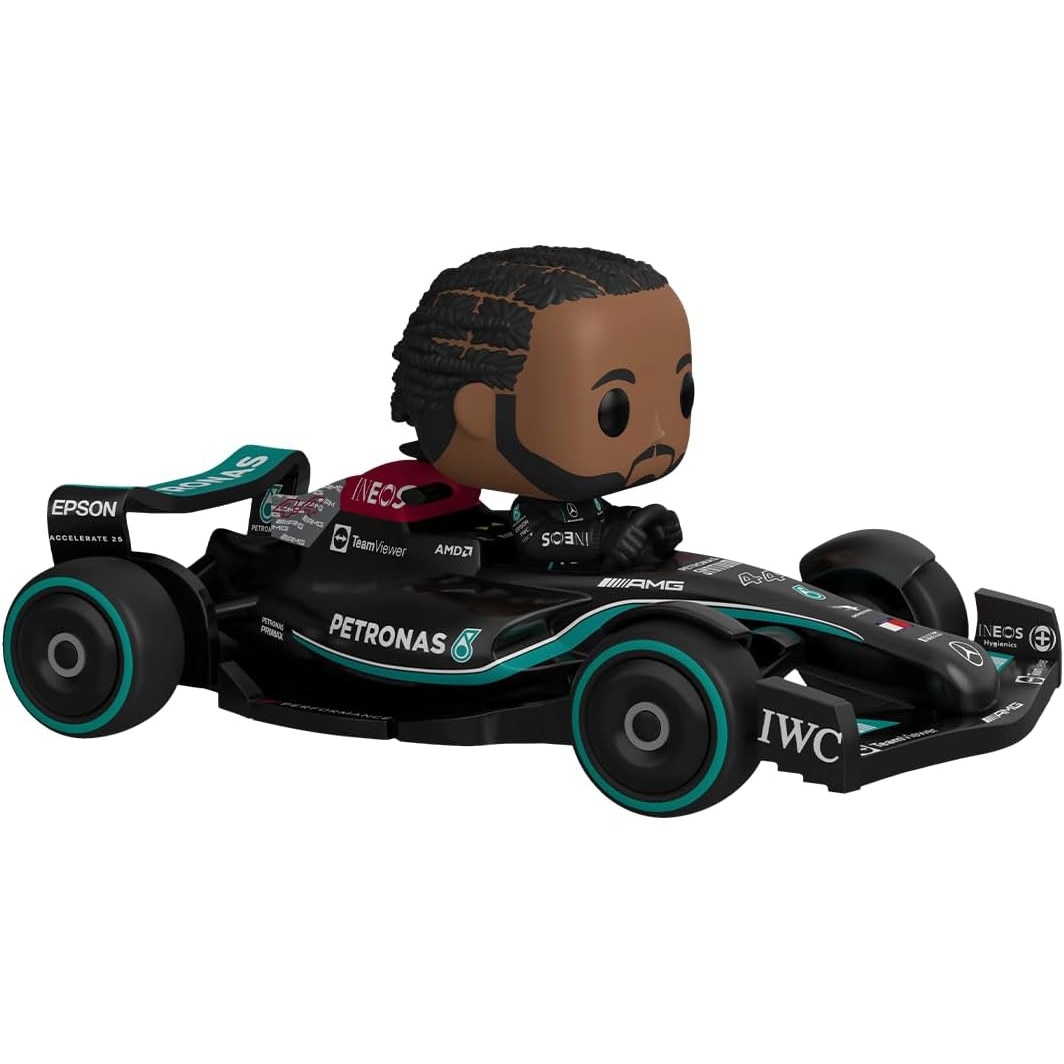 Figurina - Pop! Formula 1 Super Deluxe - Mercedes: Lewis Hamilton ...