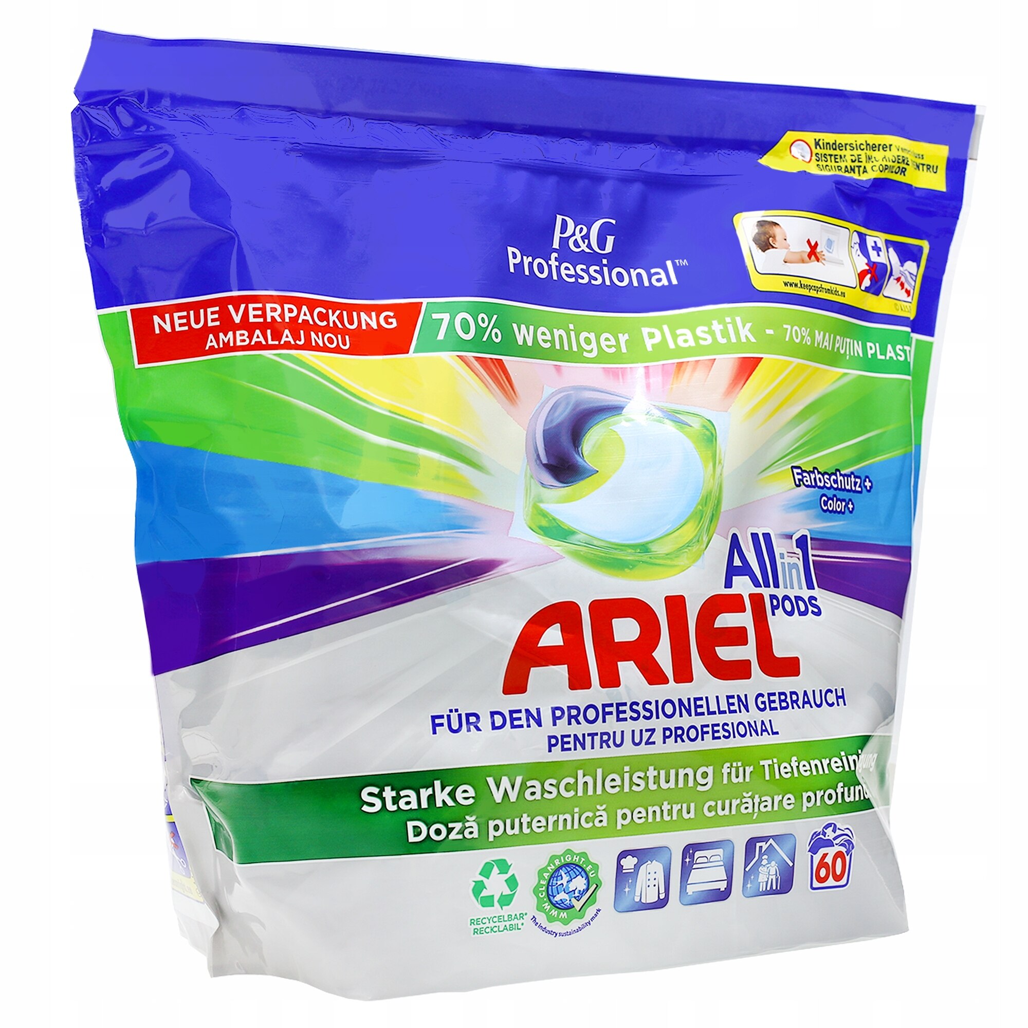 Detergent pentru rufe, ariel Rufe colorate, 60 capsule - eMAG.ro