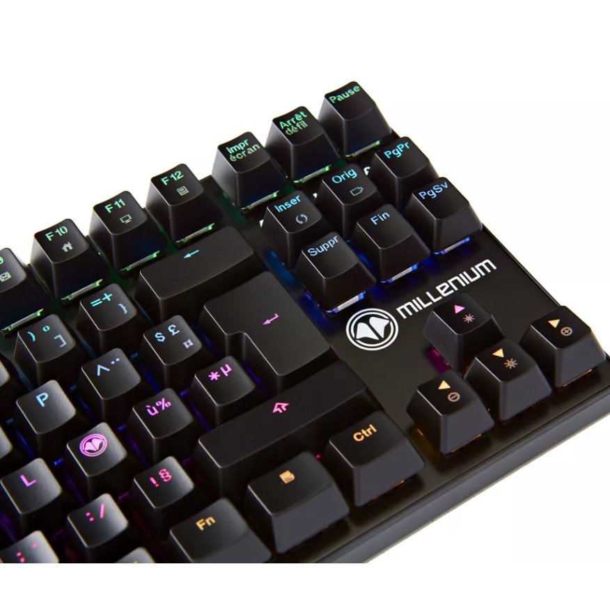 Mechanikus billentyűzet MGG Gaming, RGB, Red Switch, Driver Software ...