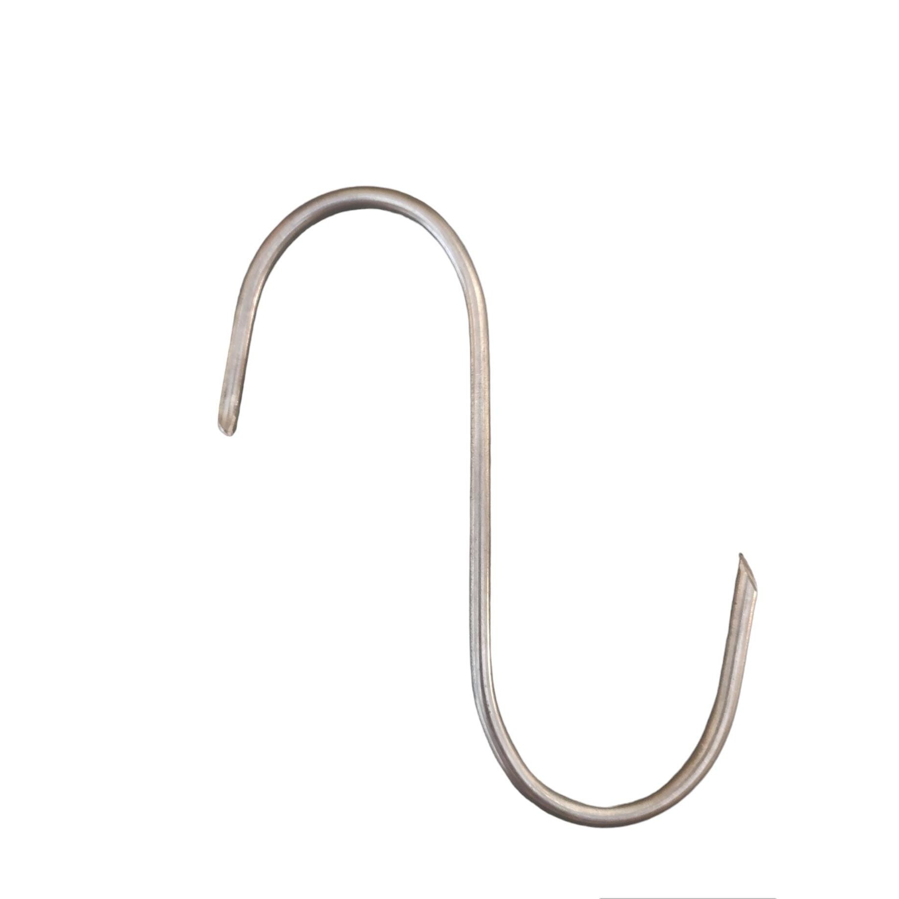 Set 30 Carlig din inox pentru macelarie (5mm grosime) tip S, 15 cm ...