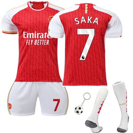 Echipament sportiv copii, Party Chili®, Arsenal Saka Fotbal Tricou Nr.7 ...