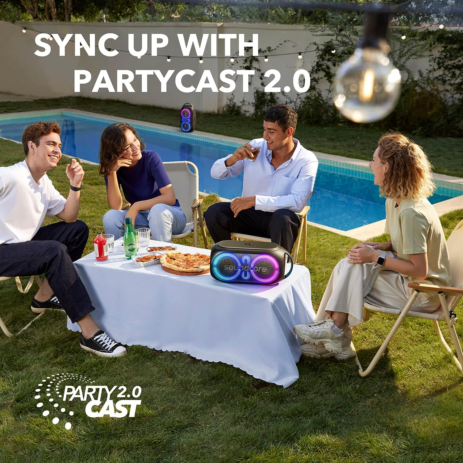 Boxa portabila wireless Anker SoundCore Rave Party 2, 120W, BassUp ...