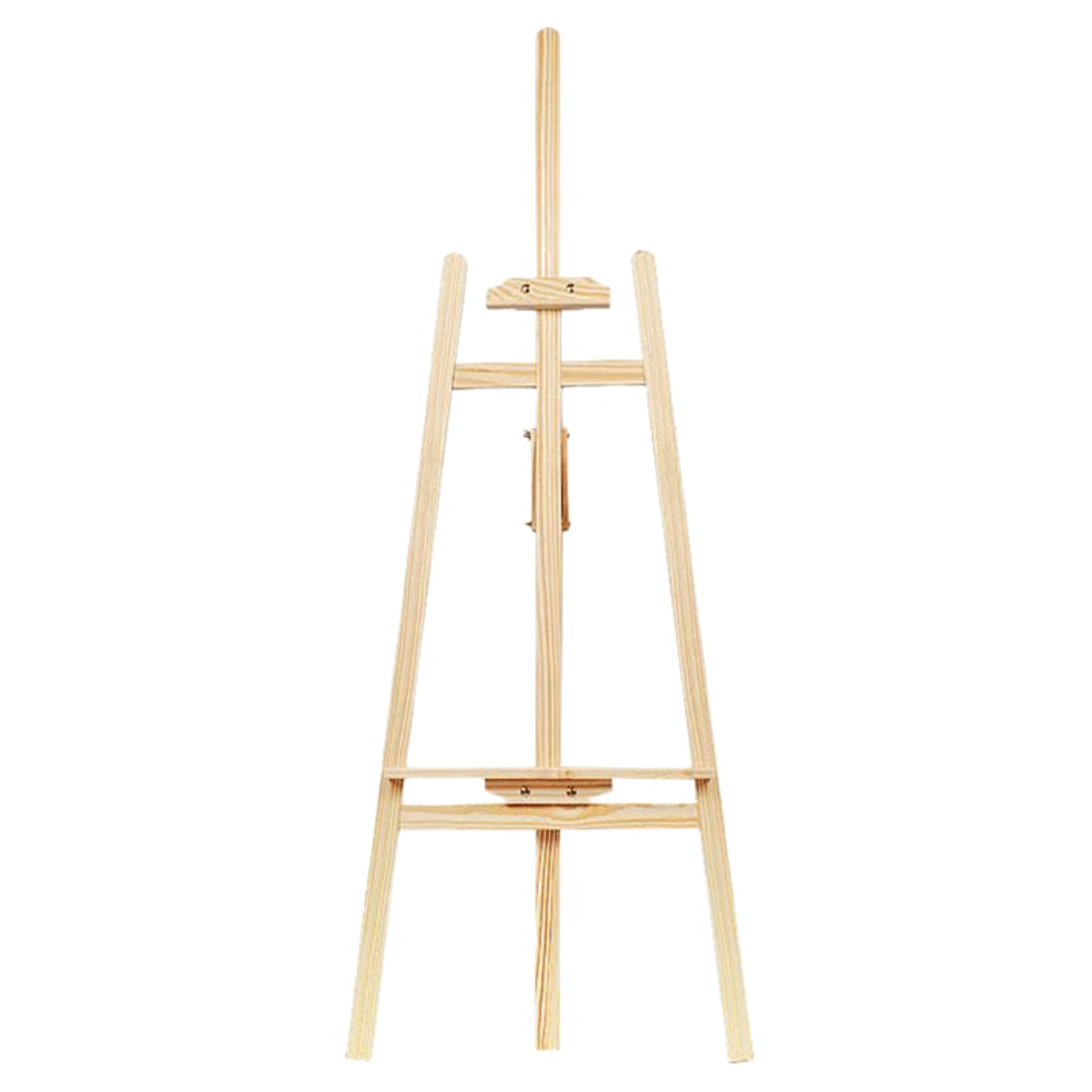 Sevalet de pictura, Whales Things, 120 cm, Din lemn - eMAG.ro