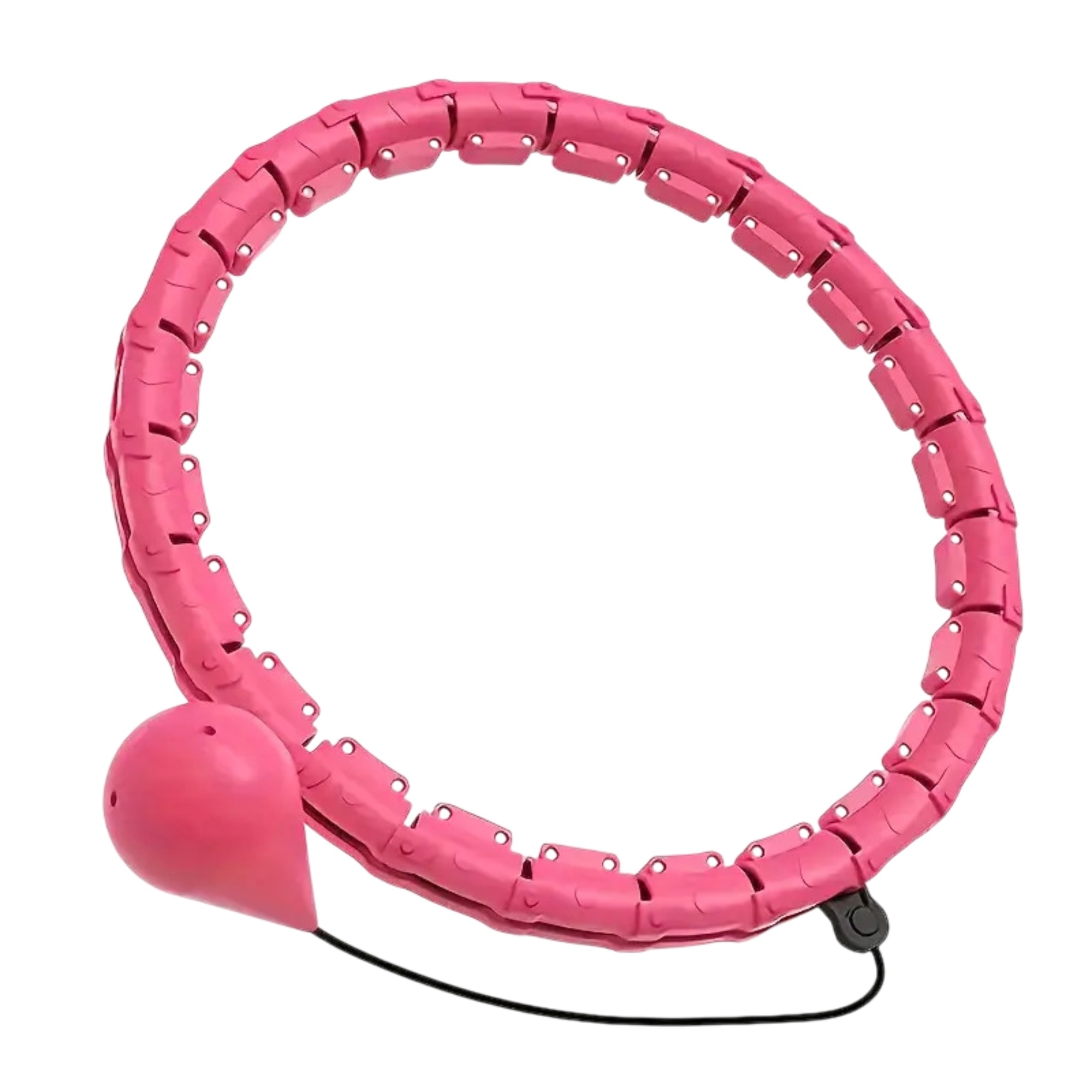 Hula hoop fitnesz karika, edzéshez, állítható, súlyozott, 360-os ...