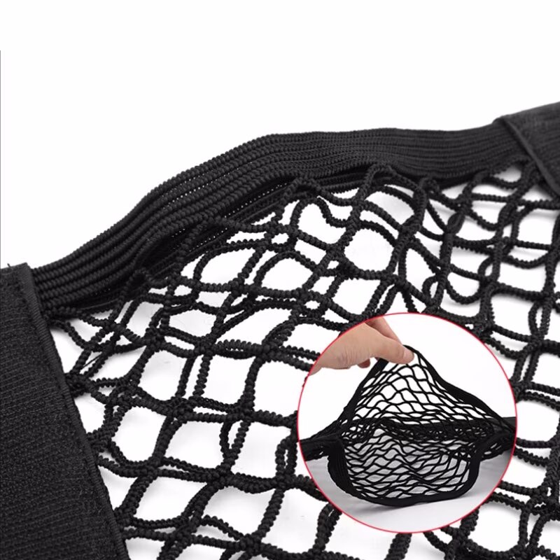 Plasa elastica pentru masina, organizator portbagaj tip buzunar cu scai ...