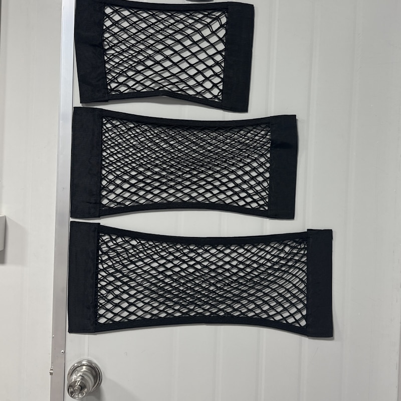 Plasa elastica pentru masina, organizator portbagaj tip buzunar cu scai ...