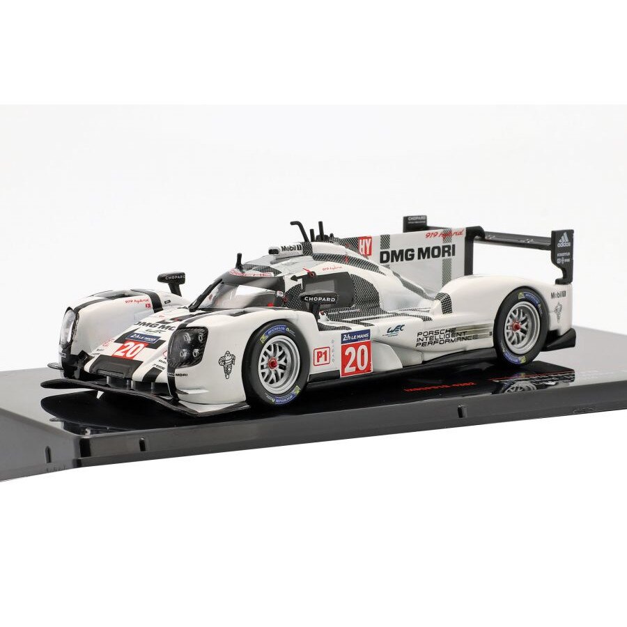 Macheta Porsche 919 Hybrid #20 24h LeMans 2014 cu vitrina plexiglass ...