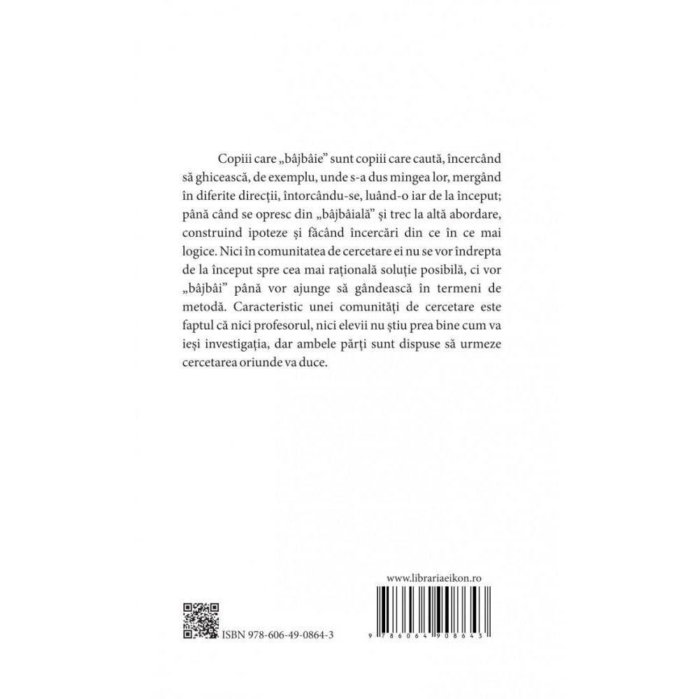 Cum sa faci filosofie cu copiii? - Marin Balan, ed 2023 - eMAG.ro