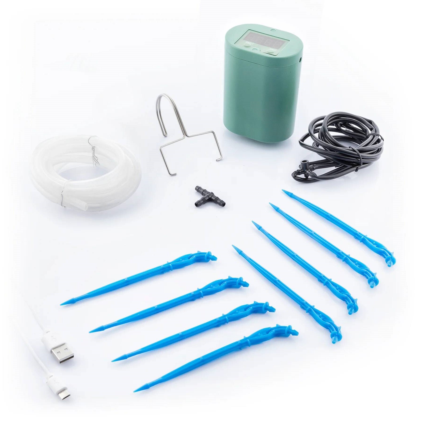 Sistem automat de udare plante, pentru interior, pana la 8 ghivece ...