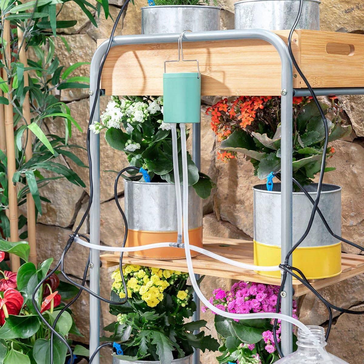 Sistem automat de udare plante, pentru interior, pana la 8 ghivece ...