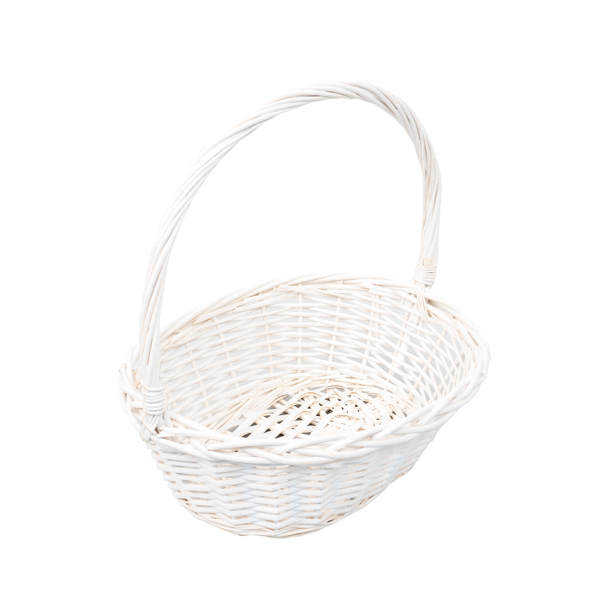 Cos impletit, culoare alb, set 3 cosuri, B.S.P. / SL607 - eMAG.ro