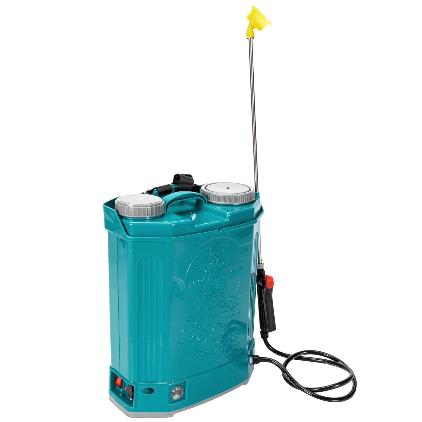 Pompa de stropit cu acumulator Micul Fermier 20 L, 12 V, 2.3 MPA ...