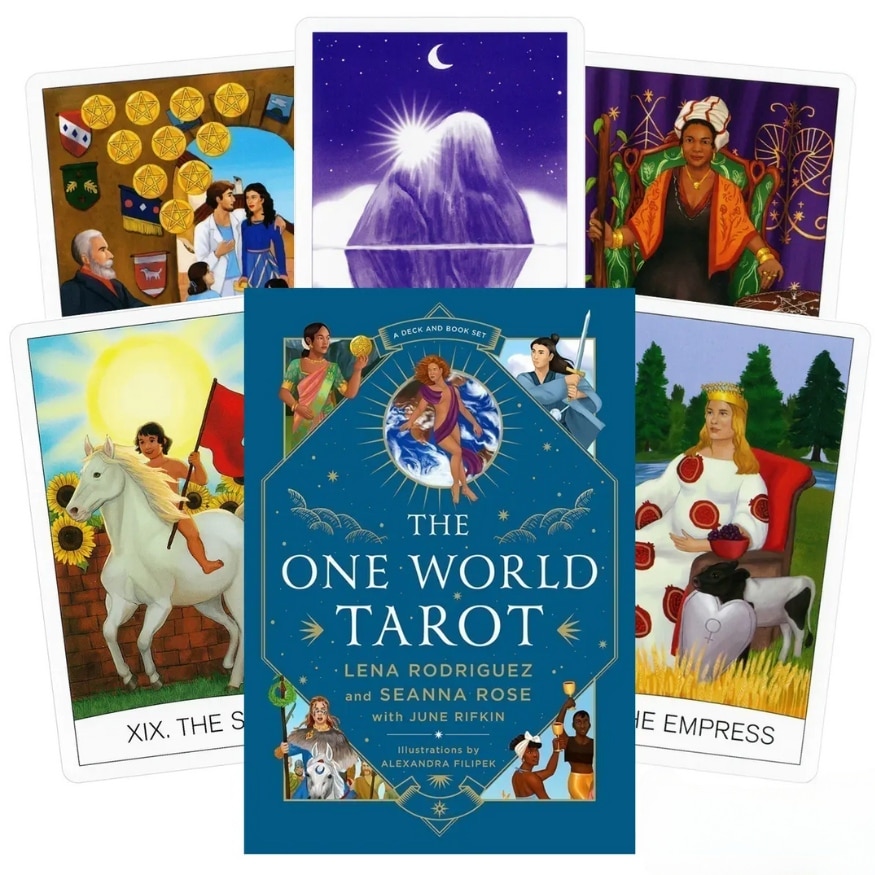 One World Tarot 78 Carti Tarot, Lena Rodriguez (Author), limba engleza ...