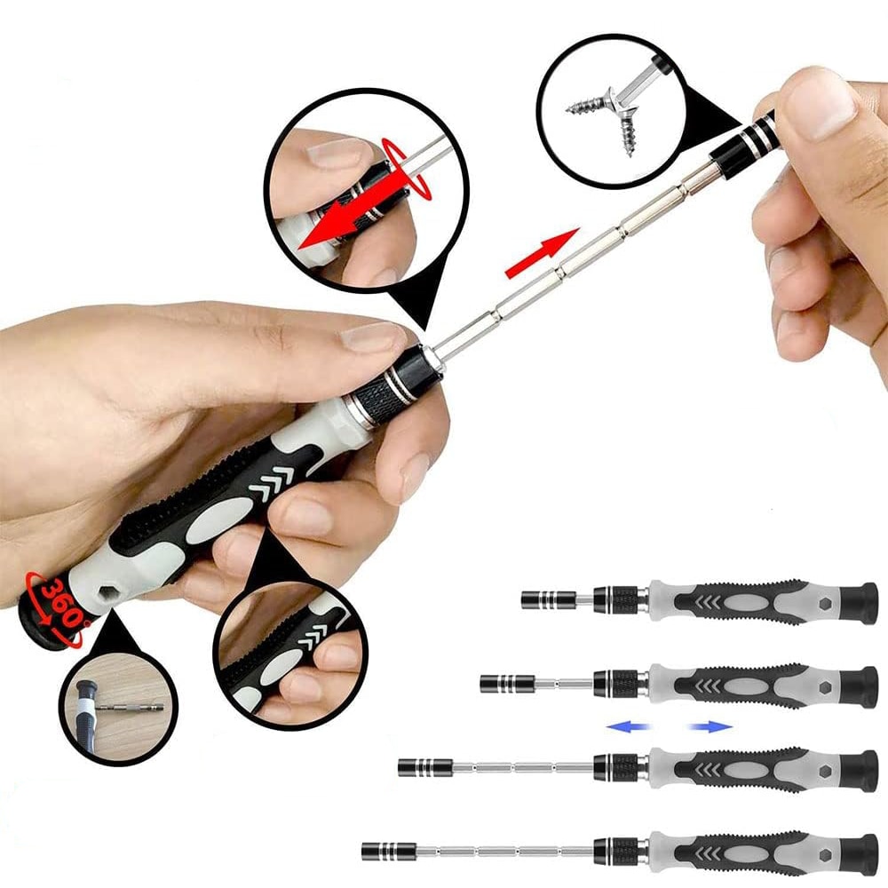 Комплект високо прецизни инструменти Macomi, 115 части, подходящ за разглобяване/сглобяване на ...