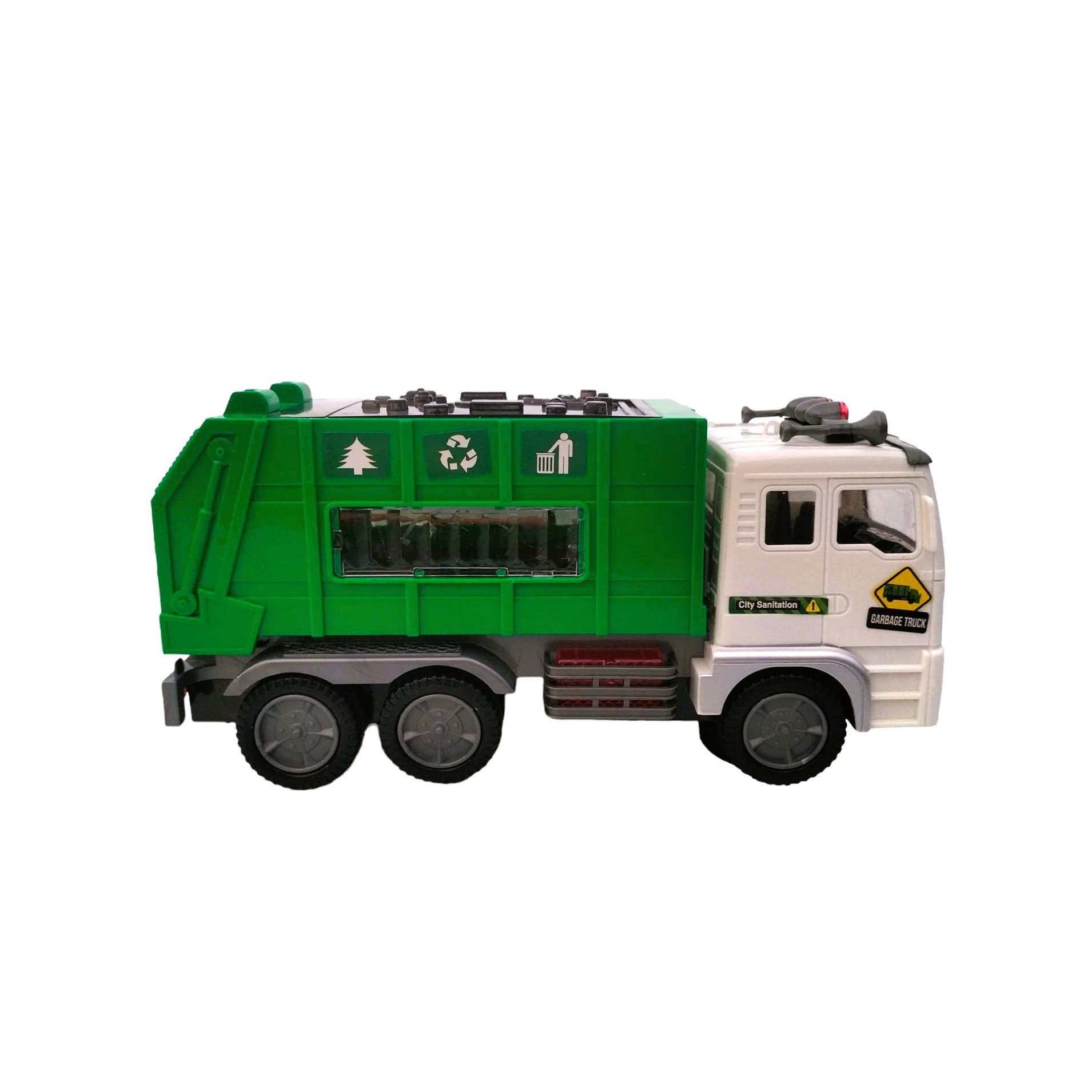 Jucarie Masina de Gunoi, Functie Bump and Go-Loveste si se Intoarce, Cu ...