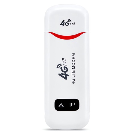 Modem USB, 4G, WiFi, Alb/Rosu - eMAG.ro