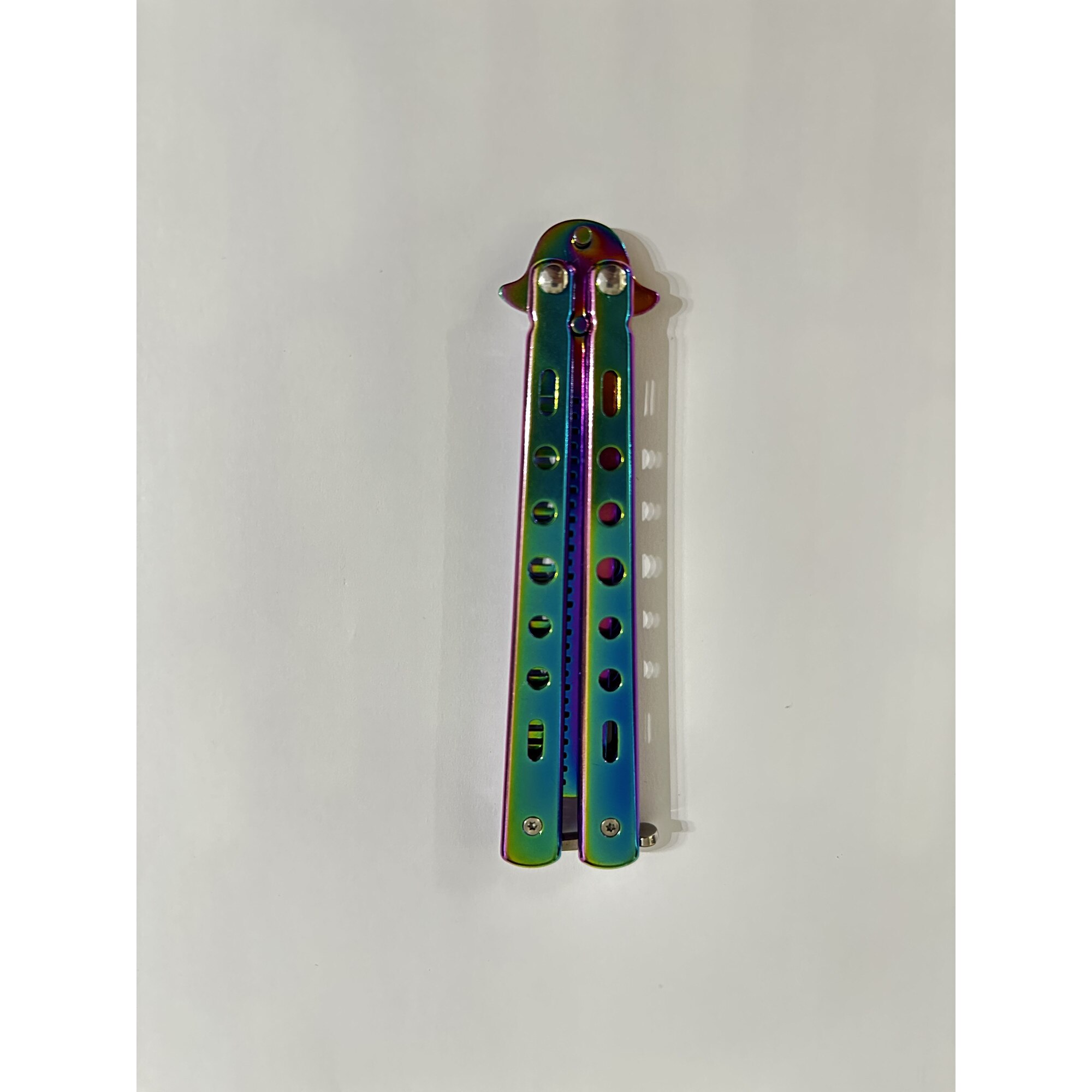 Pieptan cu deschidere Butterfly, Inox, Fade - eMAG.ro