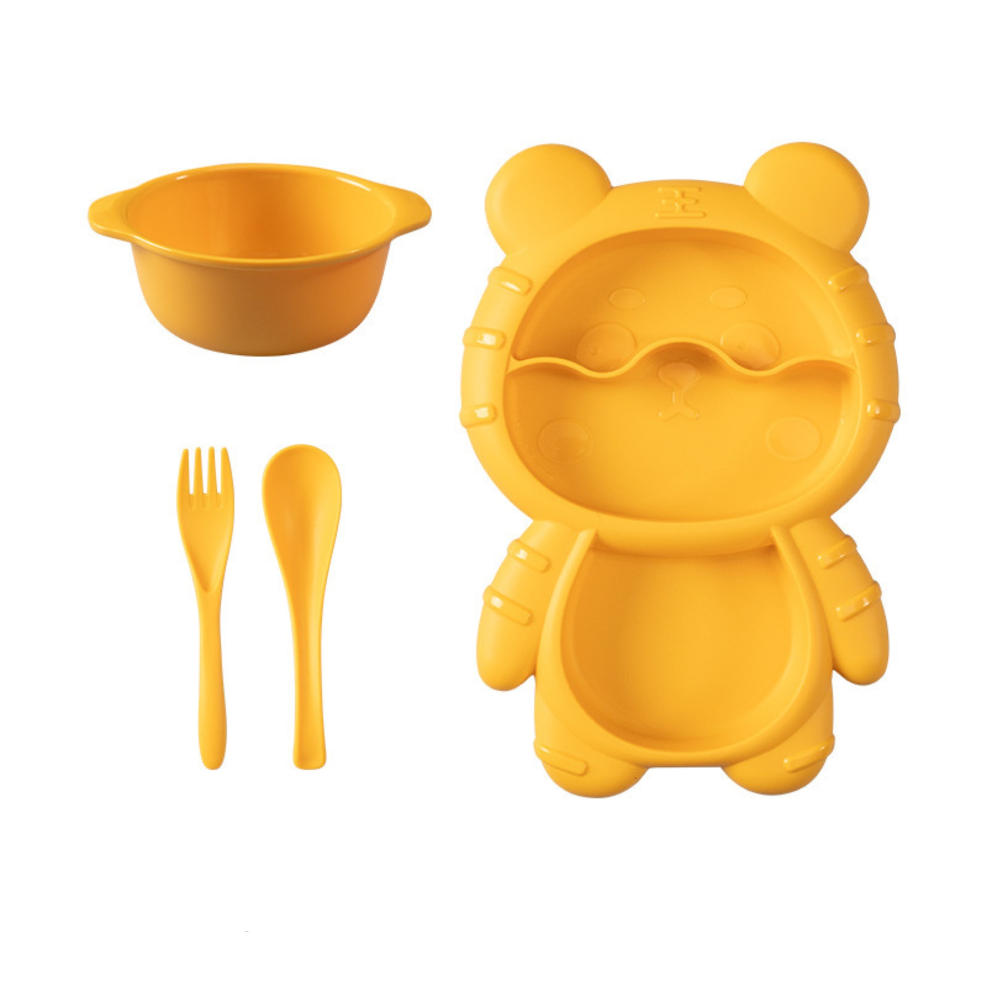 Set Hranire Bebelusi si Copii, Pentru Diversificare din Silicon Alimentar, Fara BPA, 6+ Luni ...