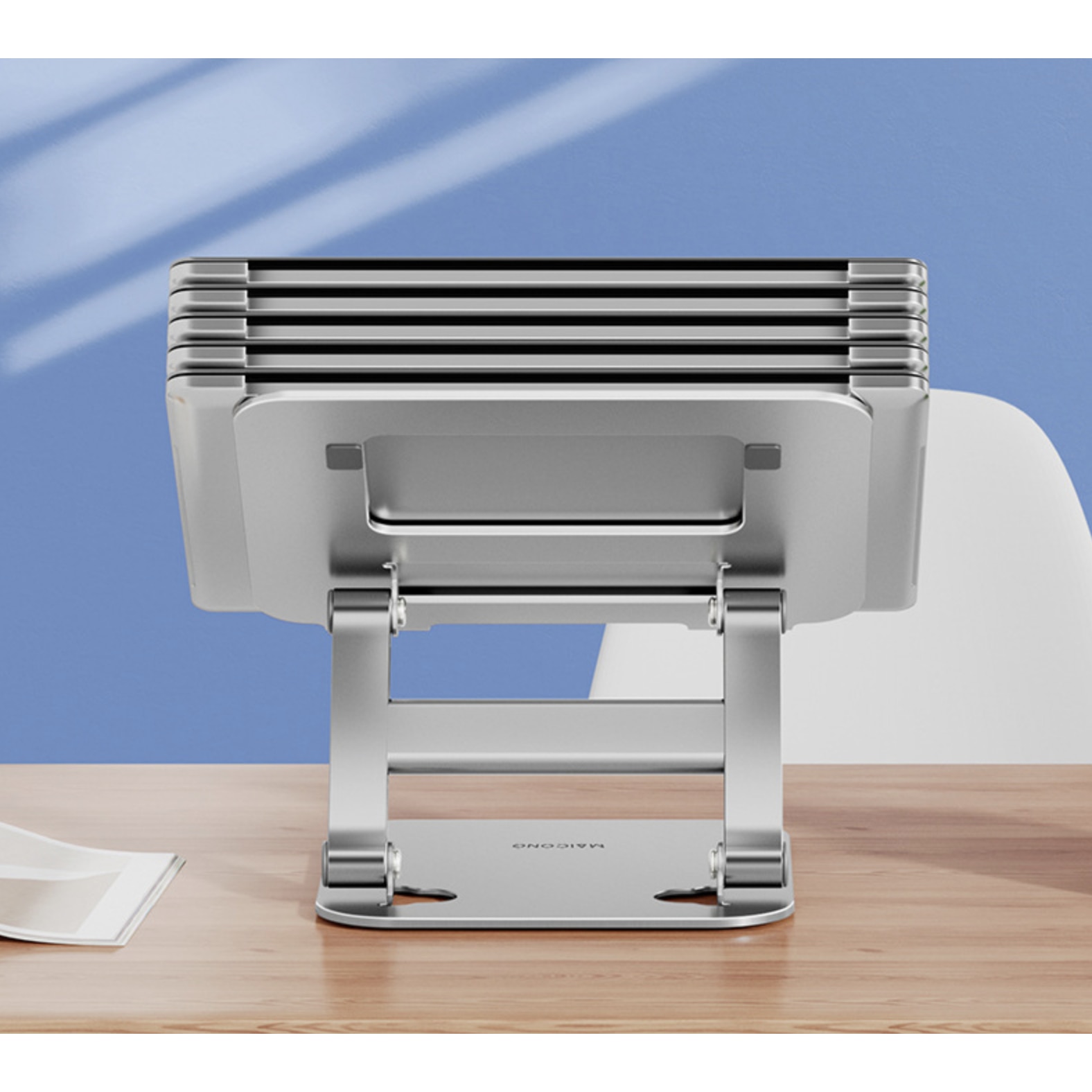 Suport ergonomic si rezistent pentru laptop si tableta, portabil ...